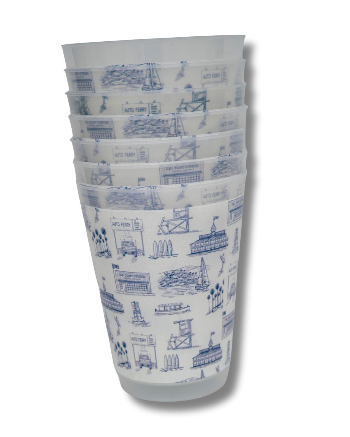 Newporter Shatterproof Cups- 8 pack – Duffy Electric Boats